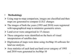 IMPACT OF COAL MINING ON LAND USE/LAND COVER USING REMOTE SENSING AND ...