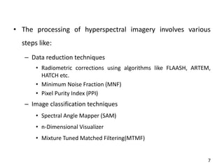 HYPERSPECTRAL RS IN MINERAL MAPPING | PDF | Photo Editing Software | Computer Software and ...