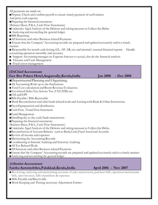 Anoop Senior | DOCX | Business Accounting & Finance | Business