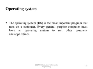 Introduction To Programming | PPT