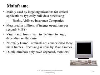 Introduction To Programming | PPT