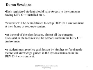 Introduction To Programming | PPT