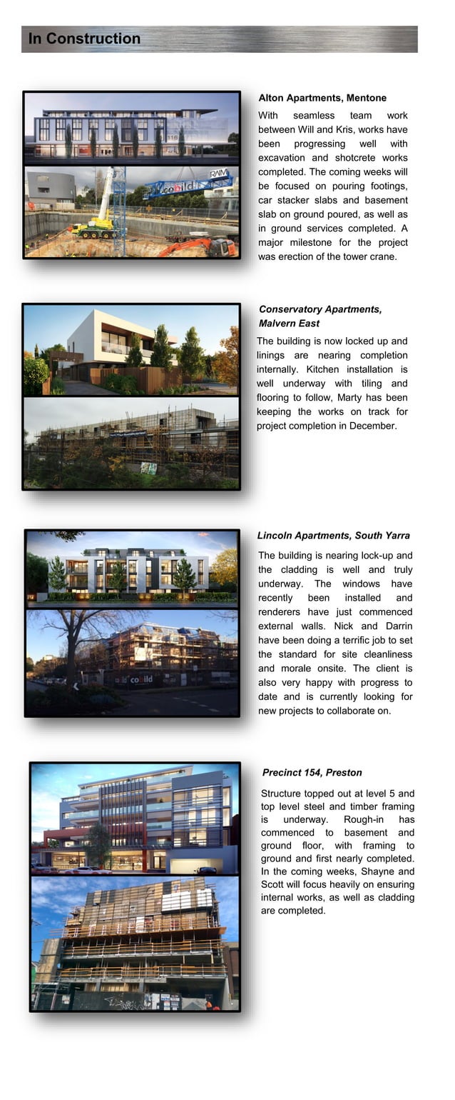 Cobild Newsletter 2016 | PDF | Construction Industry | Industries