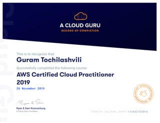 AWS Certified Cloud Practitioner | PDF