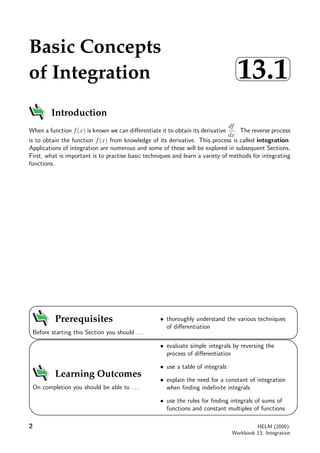 13 1 basics_integration | PDF
