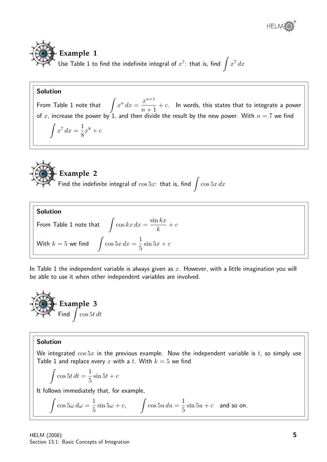 13 1 basics_integration | PDF