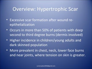 scar management - nonsurgical | PPT