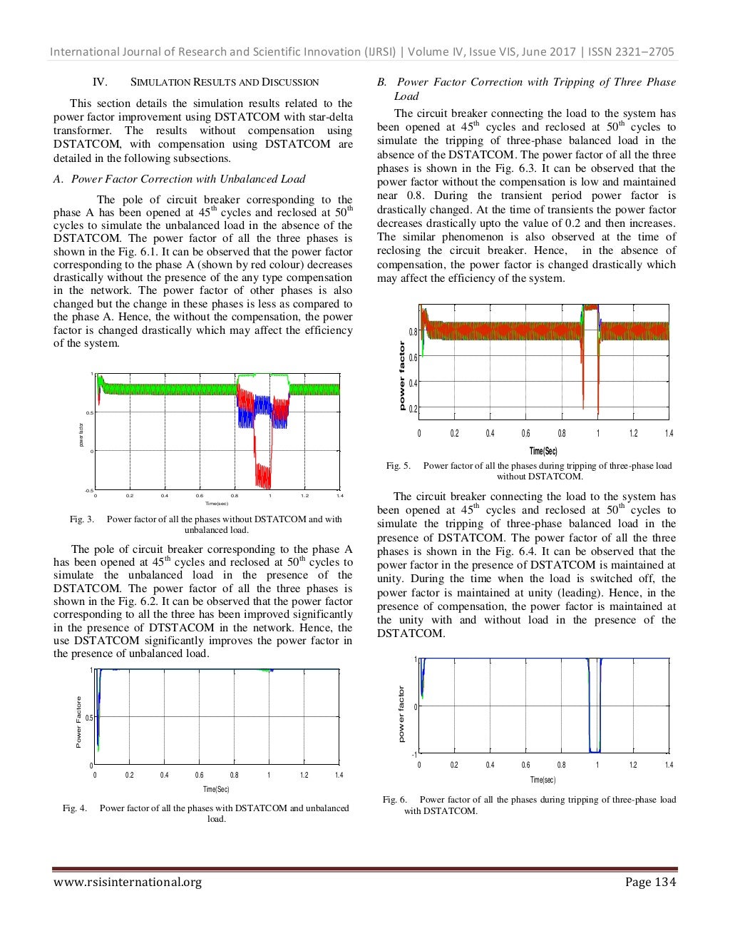 Power Factor Improvement In Distribution System Using Dstatcom Based