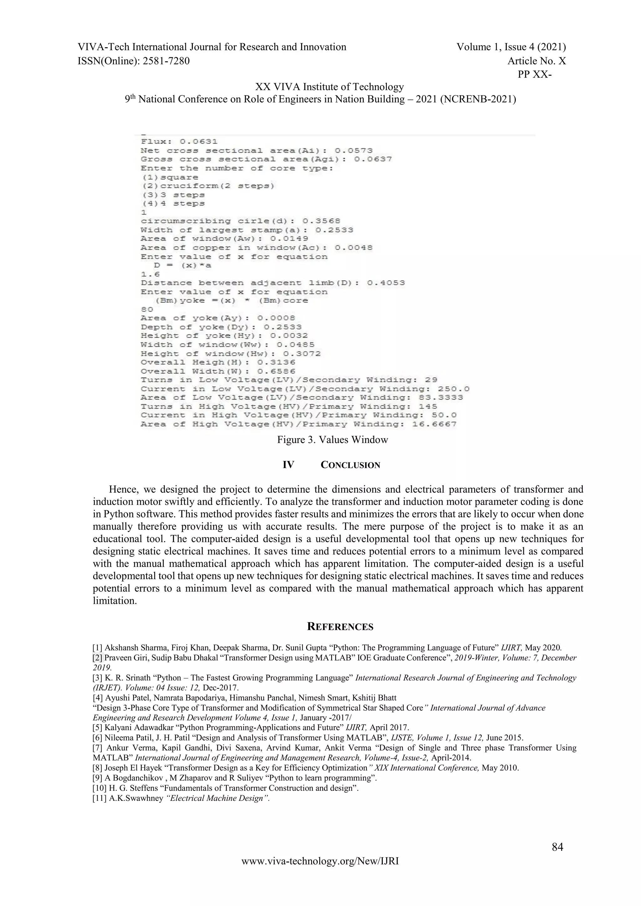 Software Based calculations of Electrical Machine Design | PDF