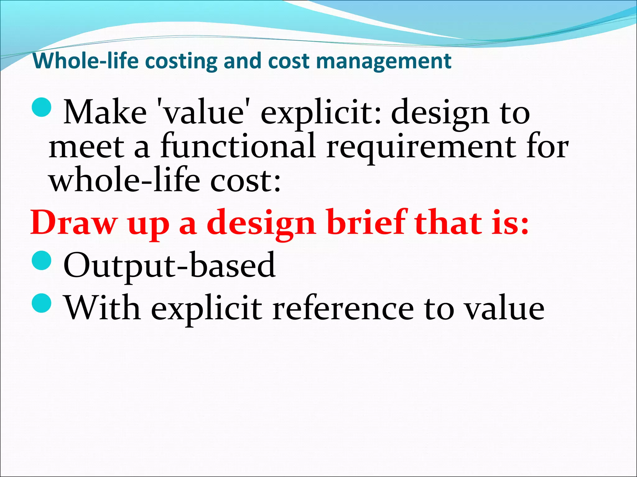 132 whole life costing (2) | PPT