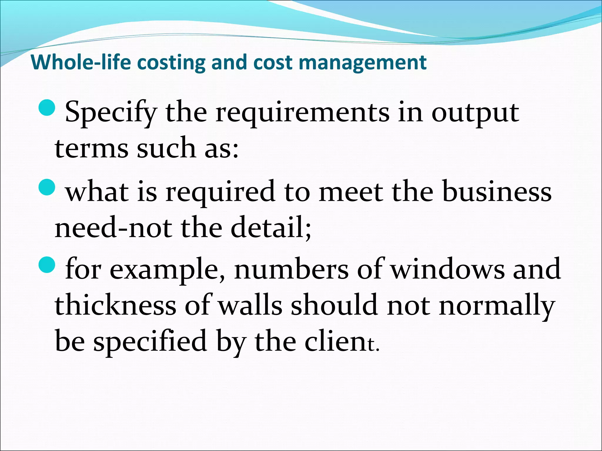 132 whole life costing (2) | PPT