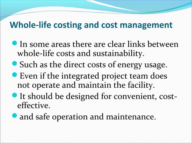 132 whole life costing (2) | PPT