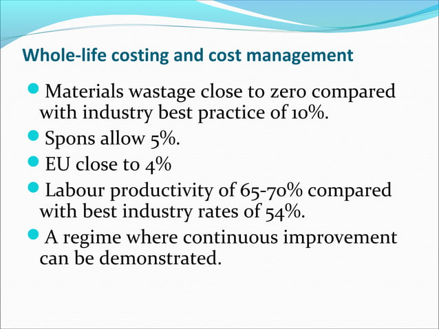 132 whole life costing (2) | PPT