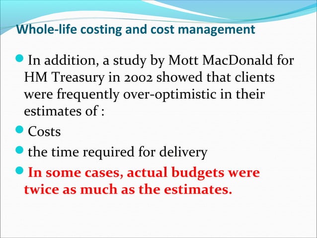 132 whole life costing (2) | PPT