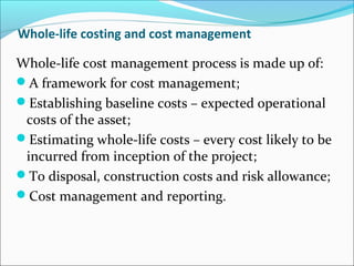132 whole life costing (2) | PPT