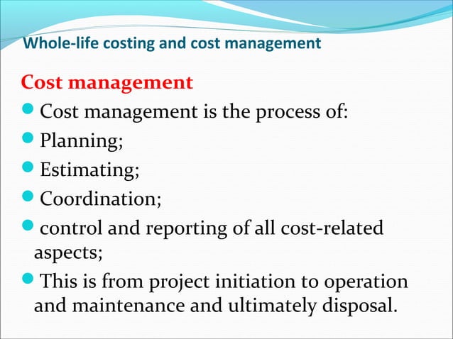 132 whole life costing (2) | PPT