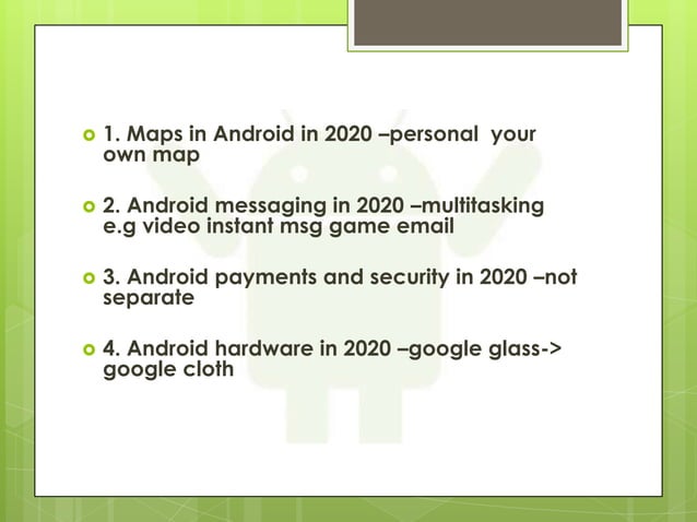 Applications of useful andriod apps | PPT