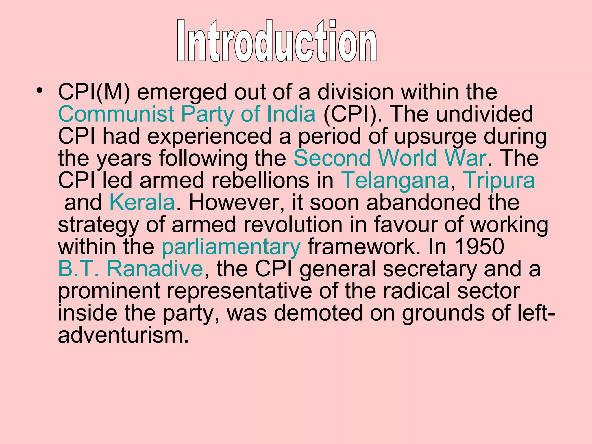 Political Parties Of India | PPT