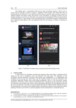 Smart surveillance using deep learning | PDF