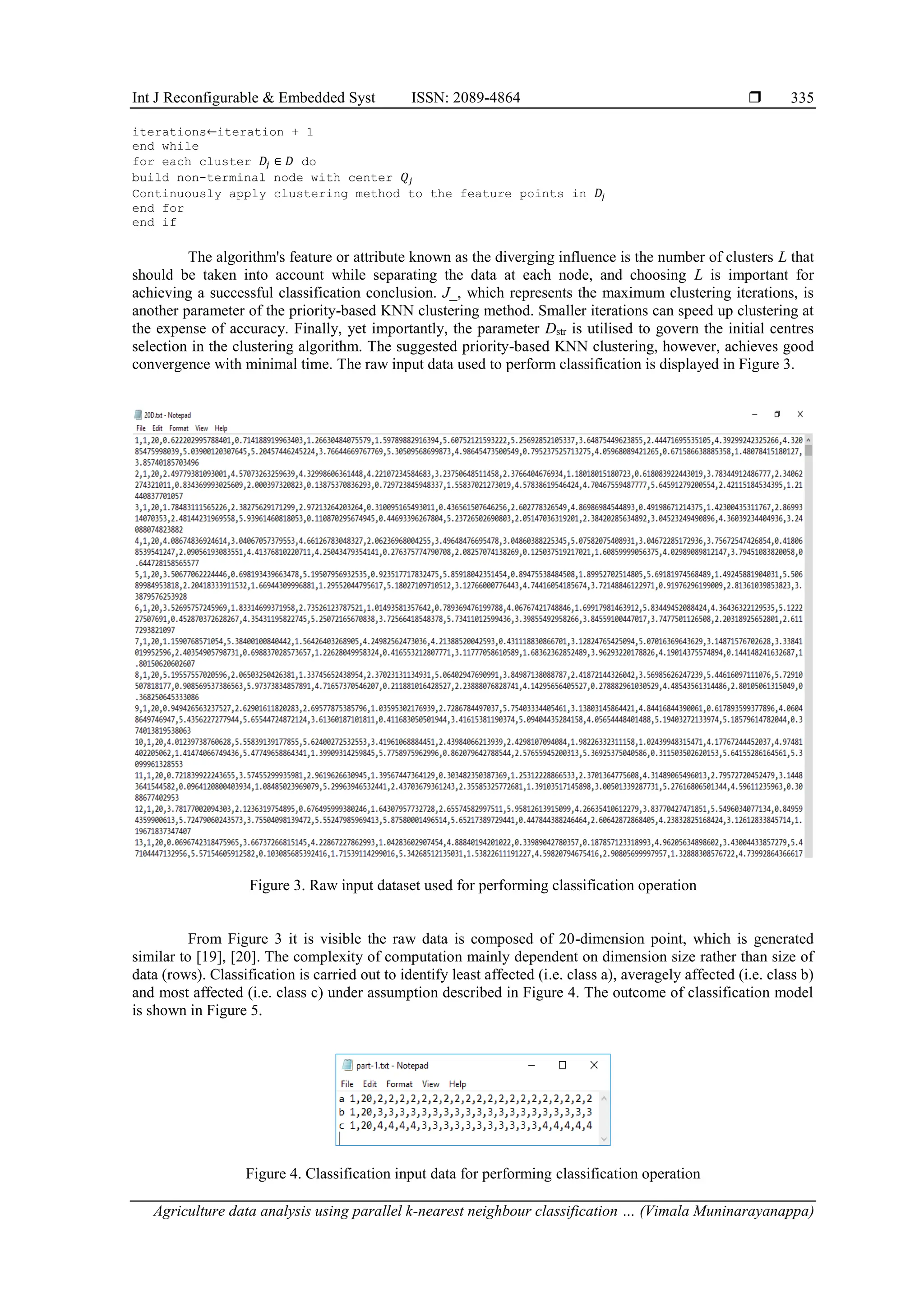 Agriculture data analysis using parallel k-nearest neighbour classification algorithm | PDF