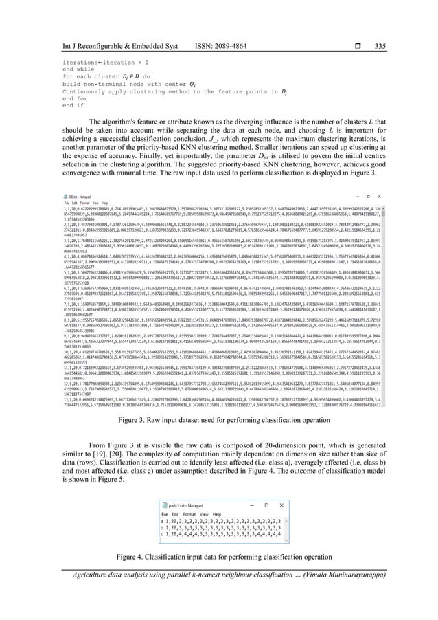 Agriculture data analysis using parallel k-nearest neighbour classification algorithm | PDF