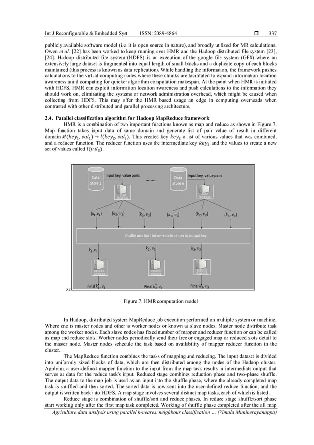 Agriculture Data Analysis Using Parallel K Nearest Neighbour