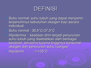 132095949 presentasi-refrat-hipotermi | PPT
