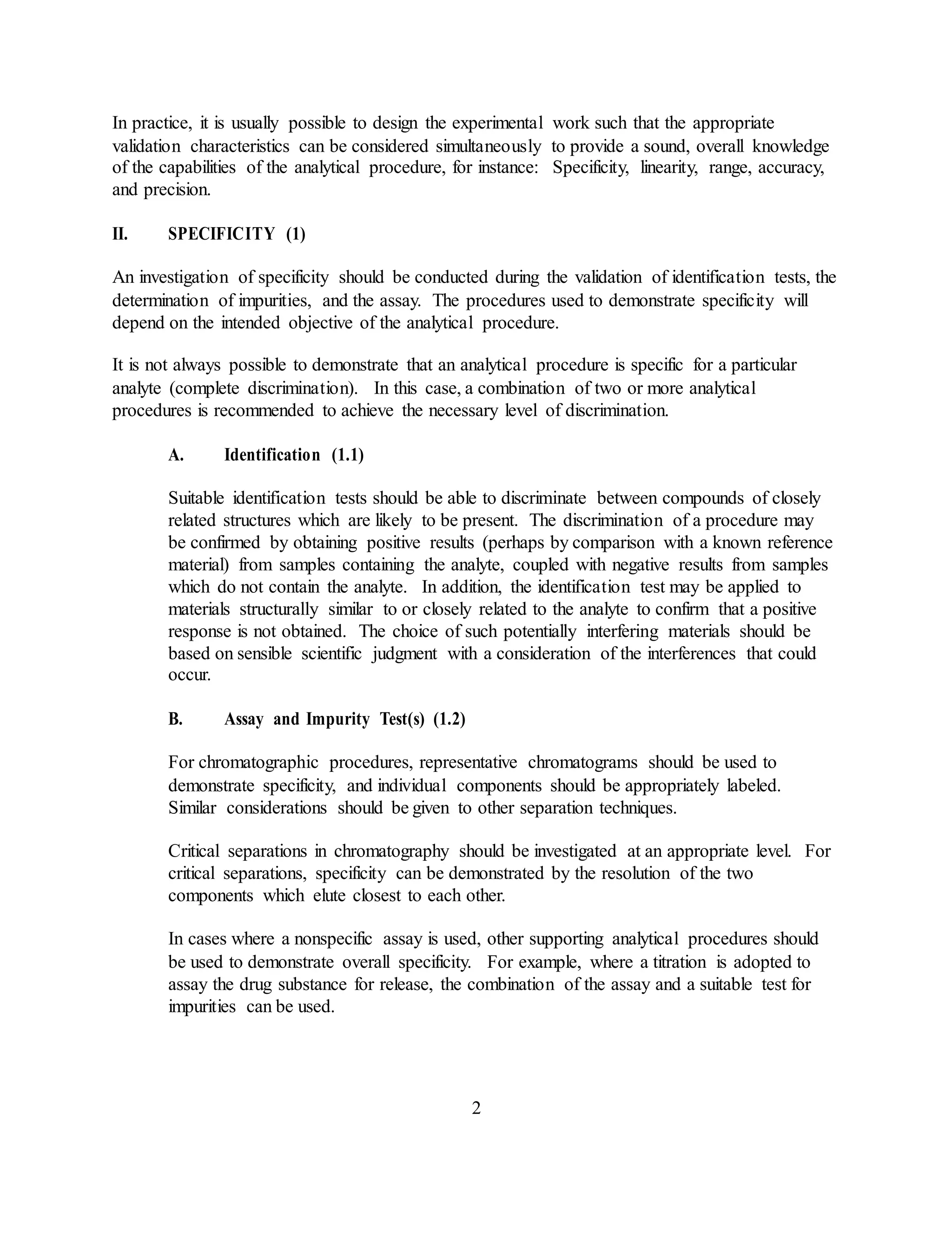 Guidance for Industry Q2B Methodology | PDF