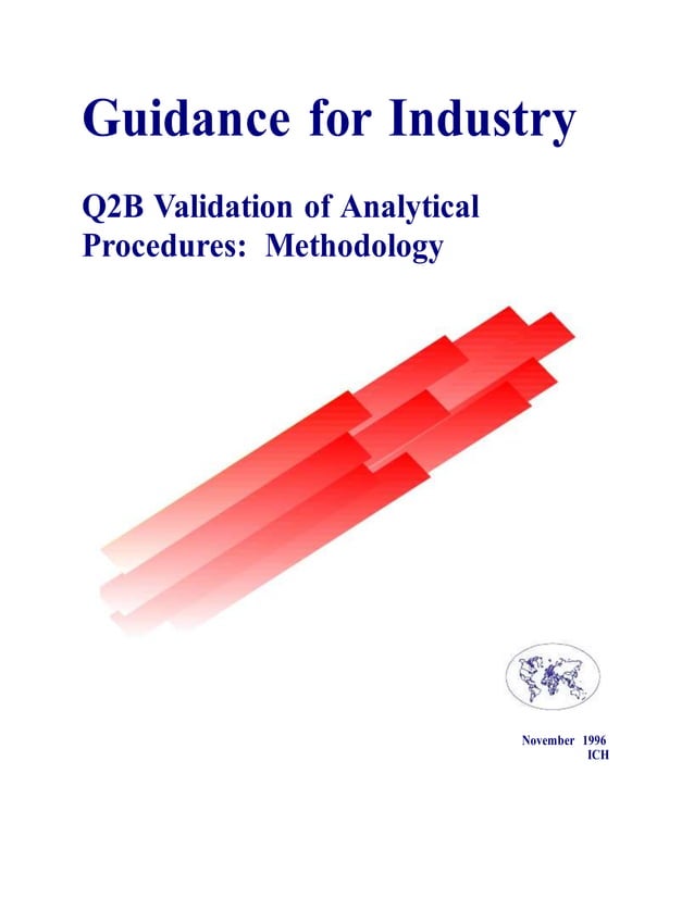Guidance for Industry Q2B Methodology | PDF