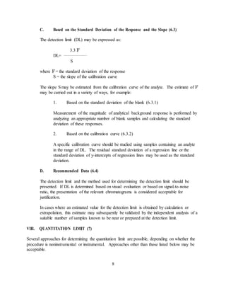 Guidance for Industry Q2B Methodology | PDF