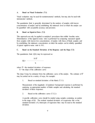 Guidance for Industry Q2B Methodology | PDF