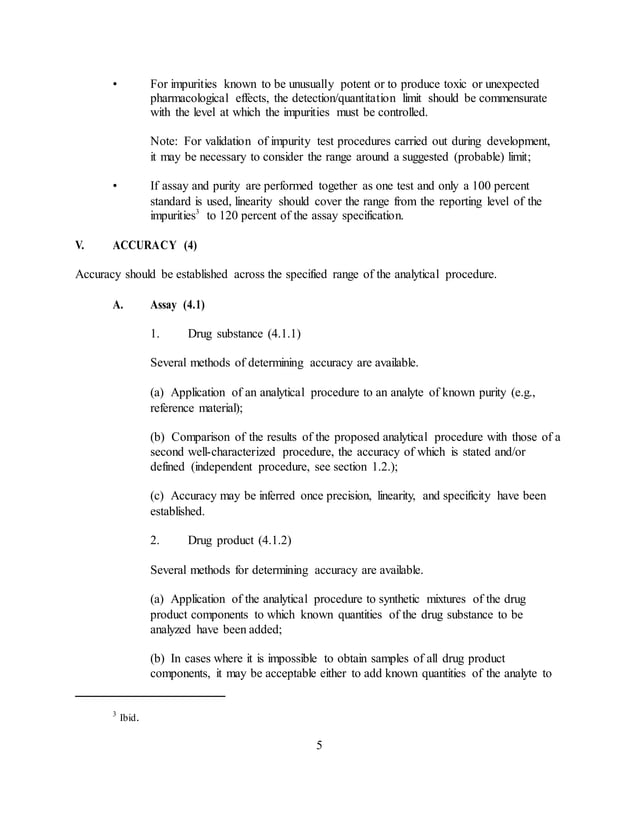 Guidance for Industry Q2B Methodology | PDF