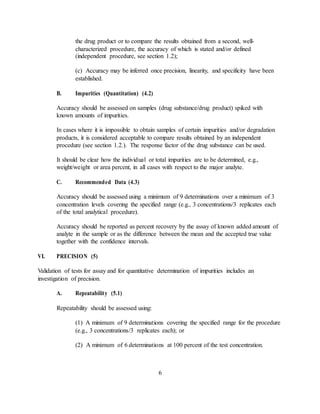 Guidance for Industry Q2B Methodology | PDF