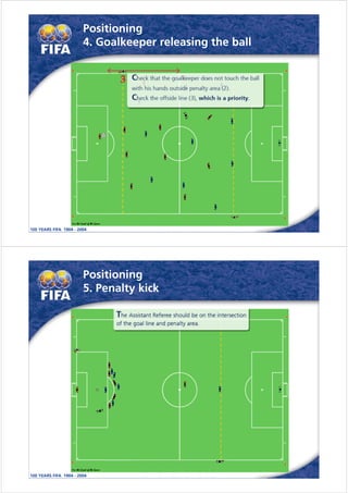 Guidelines for Assistant Referees | PDF