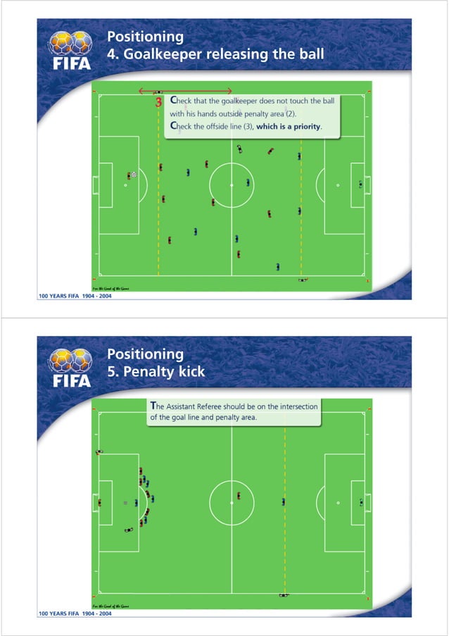Guidelines for Assistant Referees | PDF