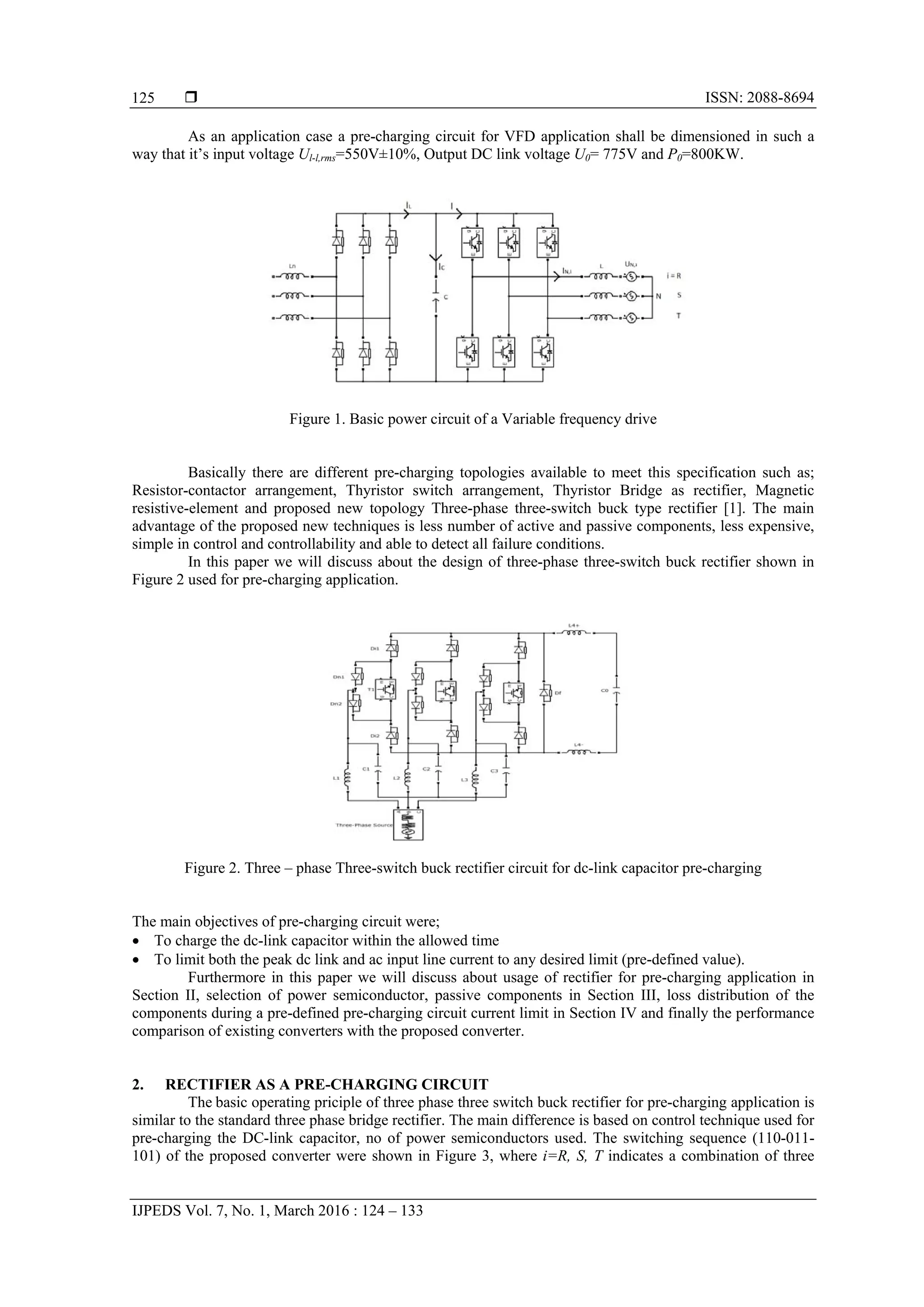 Design of Three-Phase Three-Switch Buck-Type Rectifier for Pre-Charging ...