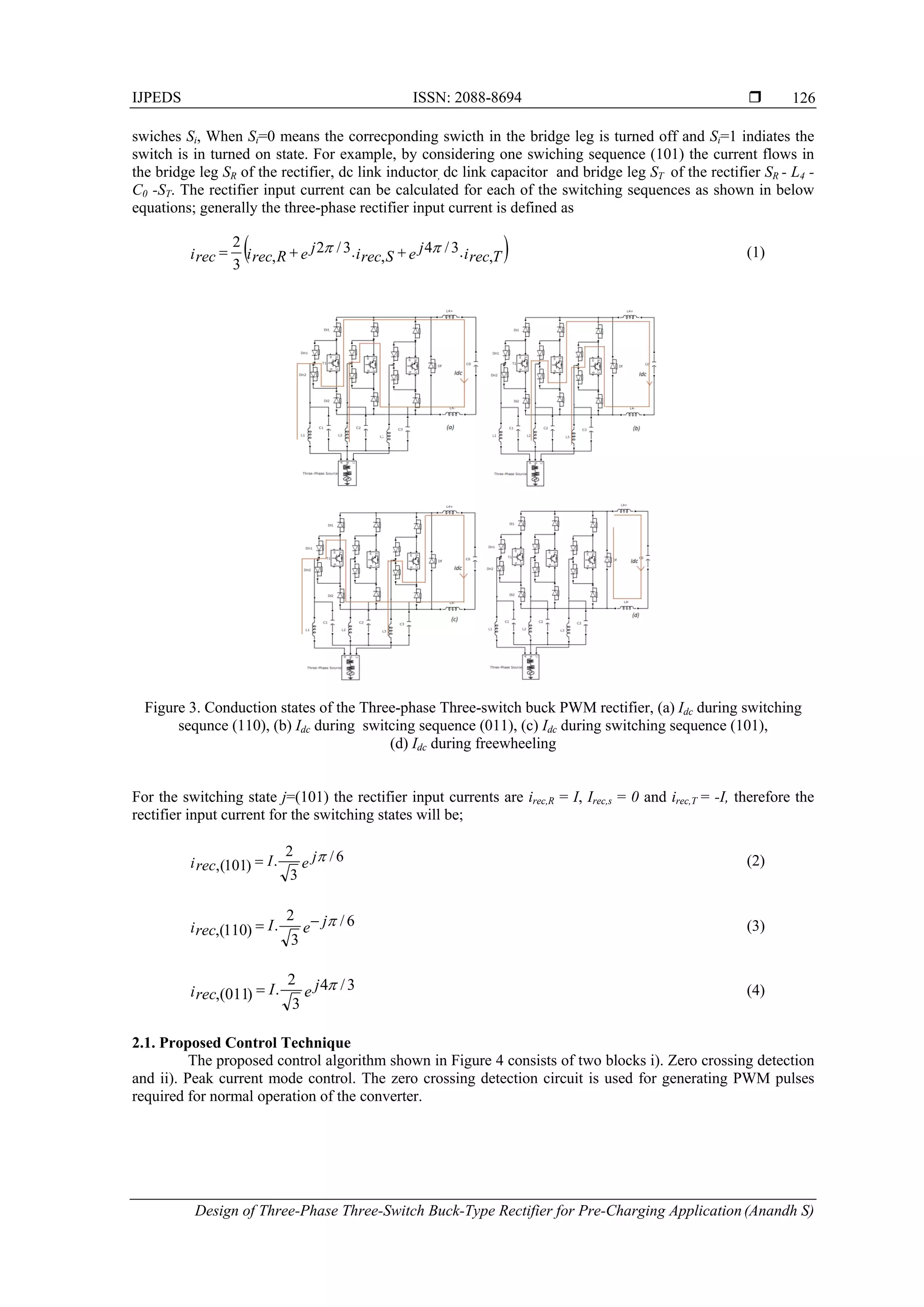 Design of Three-Phase Three-Switch Buck-Type Rectifier for Pre-Charging ...