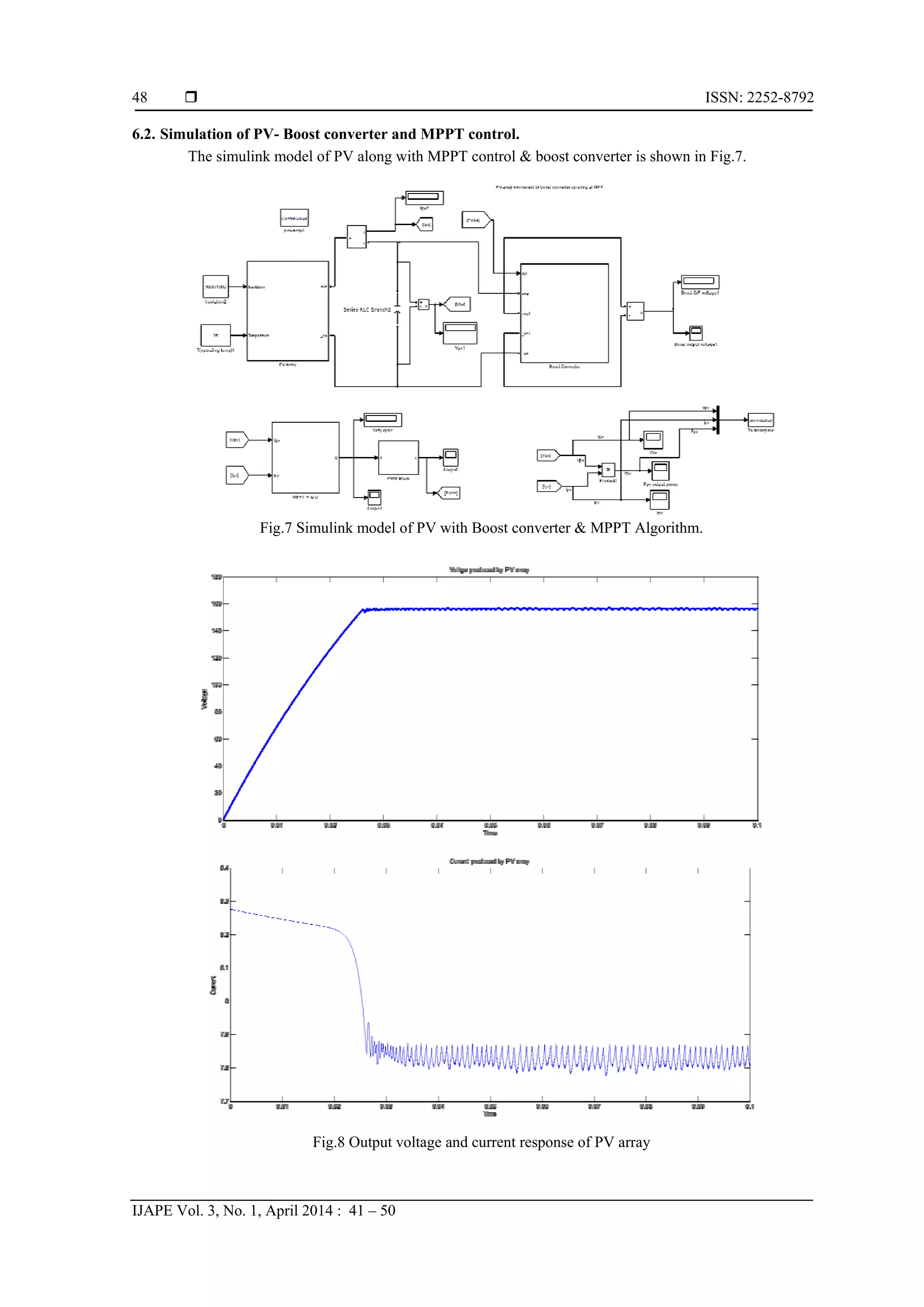 Modeling Simulation and Design of Photovoltaic Array with MPPT Control Techniques | PDF