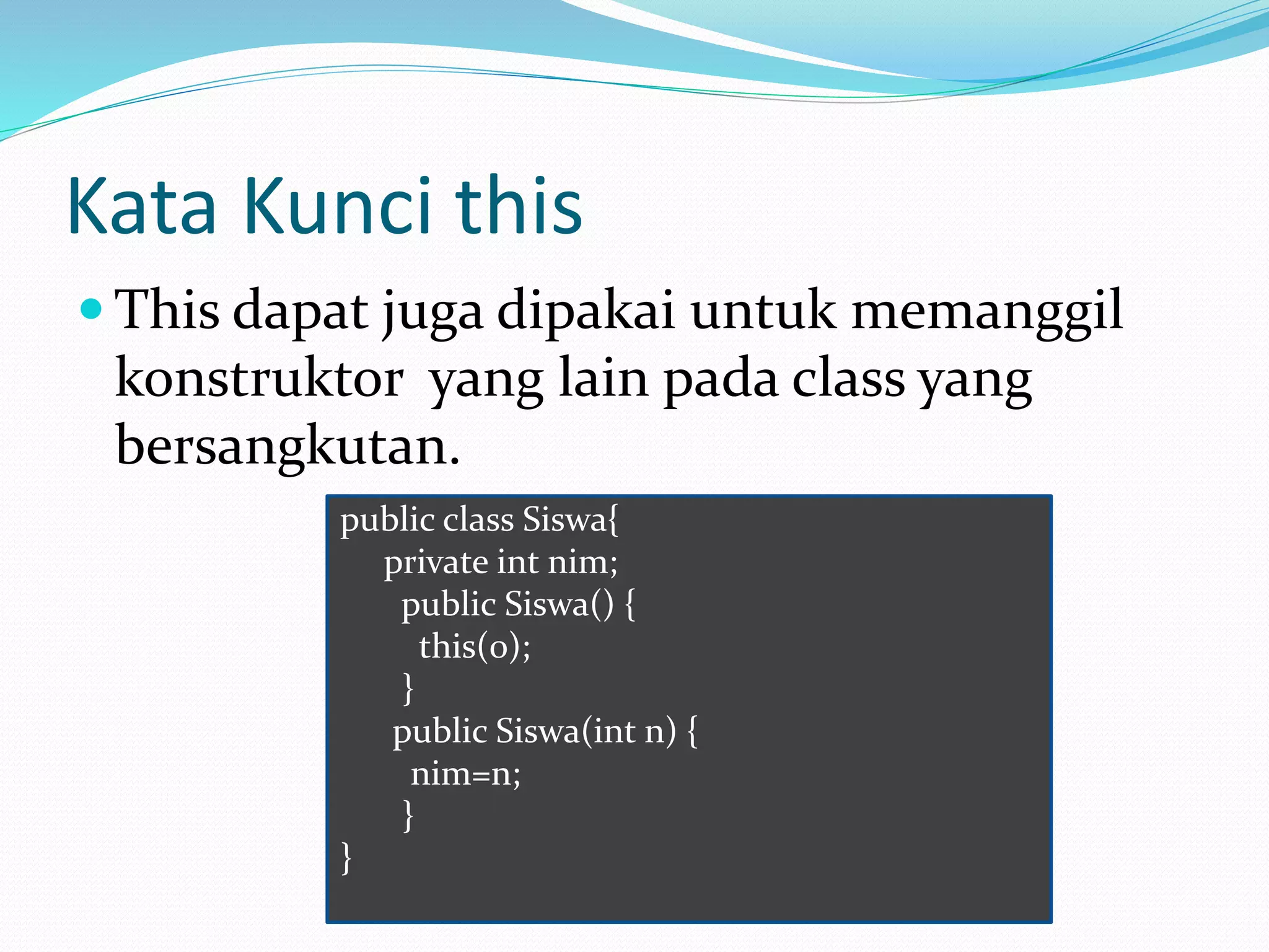 13216 3 enkapsulasi | PPTX