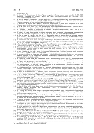 Deep convolutional neural networks-based features for Indonesian large vocabulary speech ...