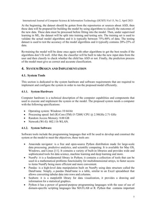 Newly Proposed Technique for Autism Spectrum Disorder based Machine Learning | PDF