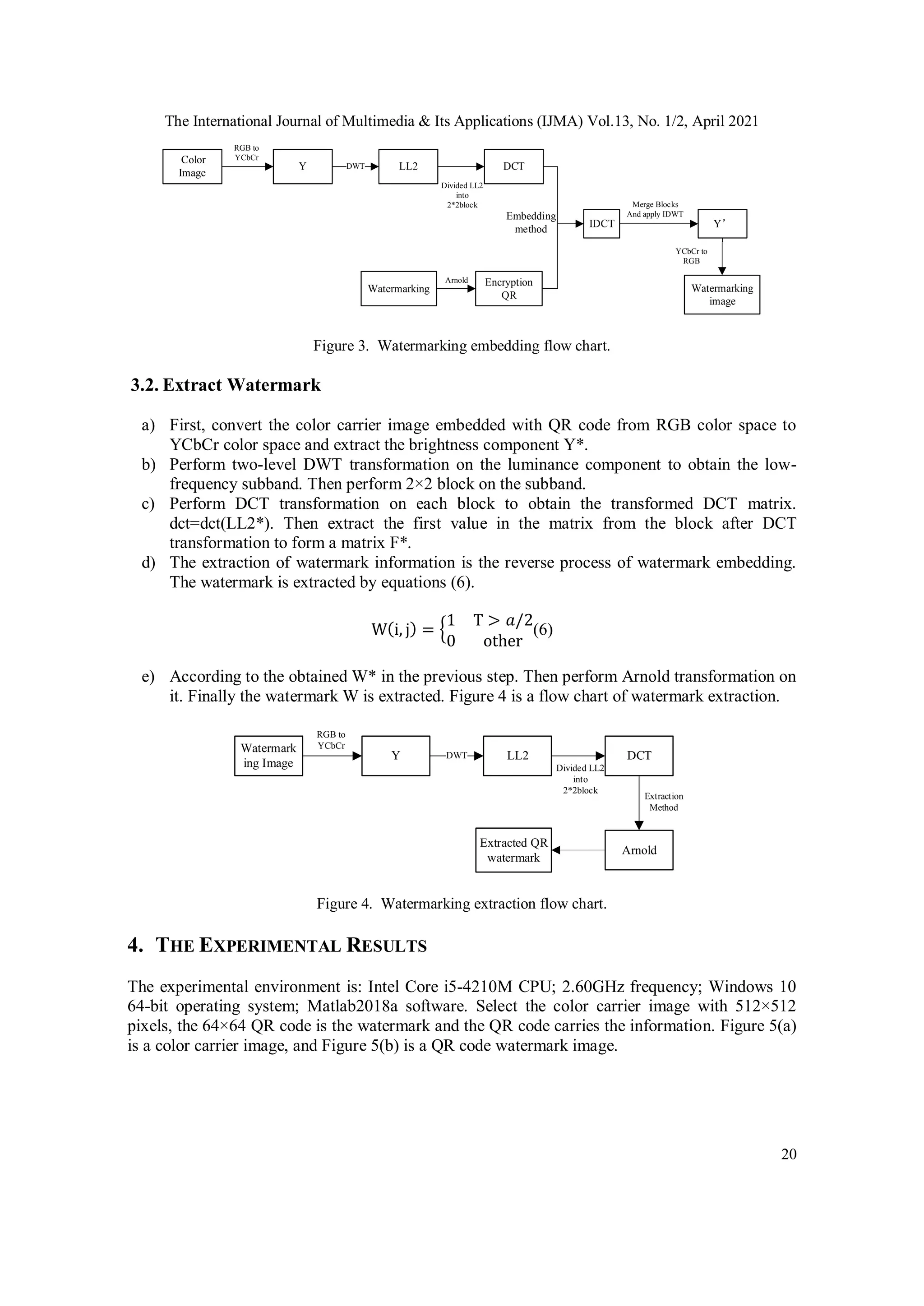 BLIND EXTRACTION OF DIGITAL WATERMARKING ALGORITHM FOR COLOR IMAGES | PDF