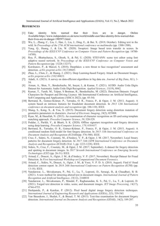 FORGED CHARACTER DETECTION DATASETS: PASSPORTS, DRIVING LICENCES AND VISA STICKERS | PDF ...