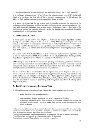 CREDIT RISK MANAGEMENT USING ARTIFICIAL INTELLIGENCE TECHNIQUES | PDF