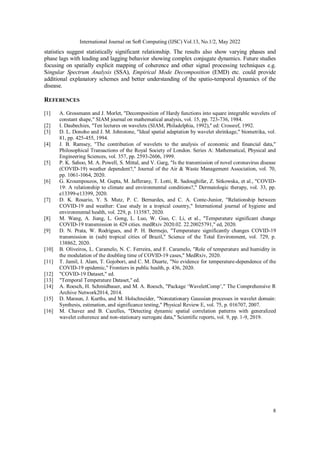 Spatio-Temporal Characterization with Wavelet Coherence: Anexus between Environment and Pandemic ...