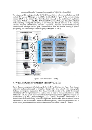 AUTHENTICATING DEVICES IN FOG-MOBILE EDGE COMPUTING ENVIRONMENTS THROUGH A WIRELESS GRID ...