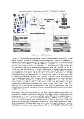 AUTHENTICATING DEVICES IN FOG-MOBILE EDGE COMPUTING ENVIRONMENTS THROUGH A WIRELESS GRID ...