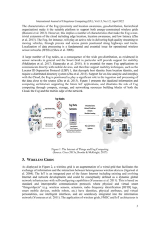 AUTHENTICATING DEVICES IN FOG-MOBILE EDGE COMPUTING ENVIRONMENTS THROUGH A WIRELESS GRID ...