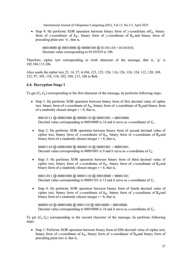 AUTHENTICATED PUBLIC KEY ENCRYPTION SCHEME USING ELLIPTIC CURVE CRYPTOGRAPHY | PDF