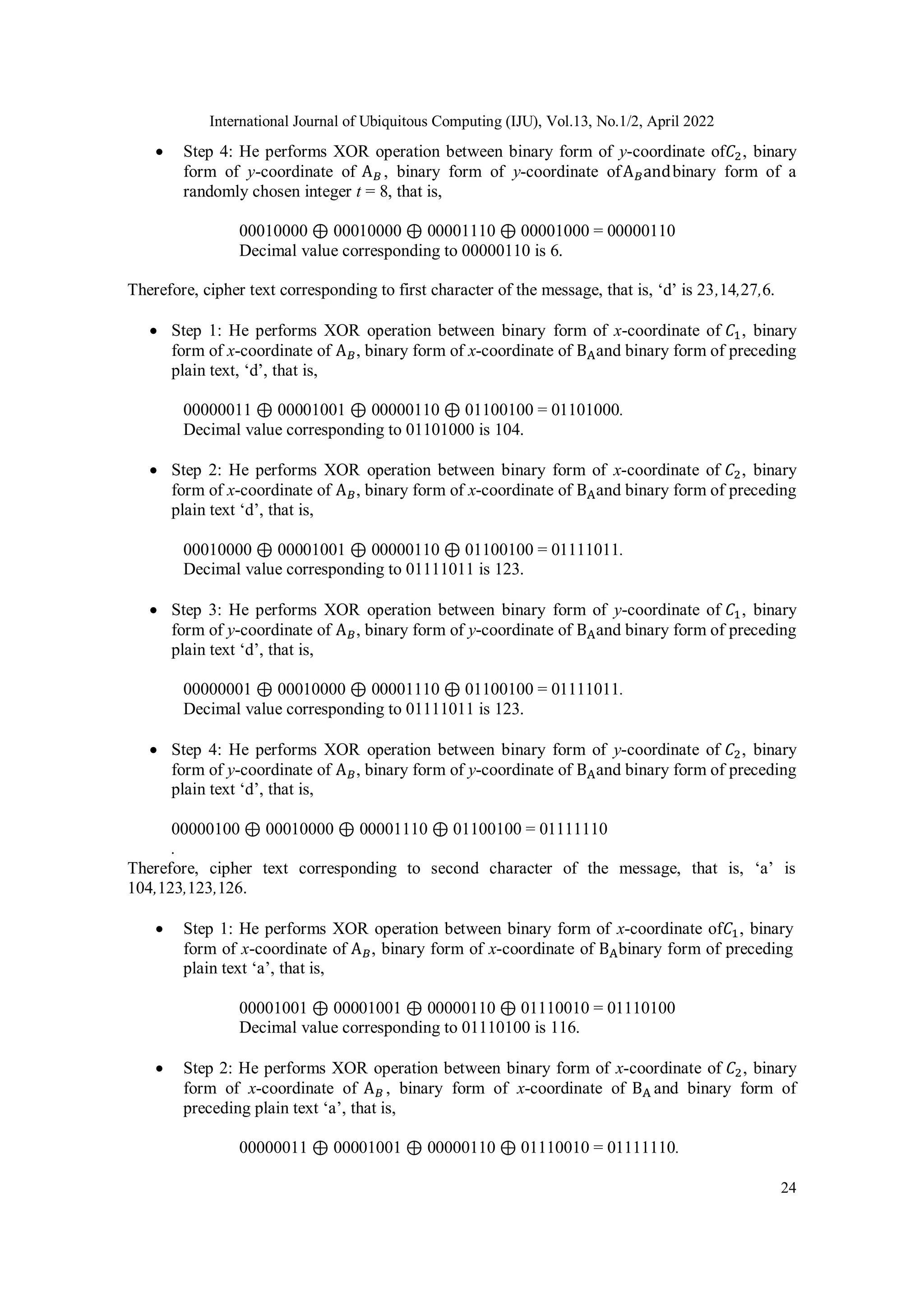 AUTHENTICATED PUBLIC KEY ENCRYPTION SCHEME USING ELLIPTIC CURVE CRYPTOGRAPHY | PDF